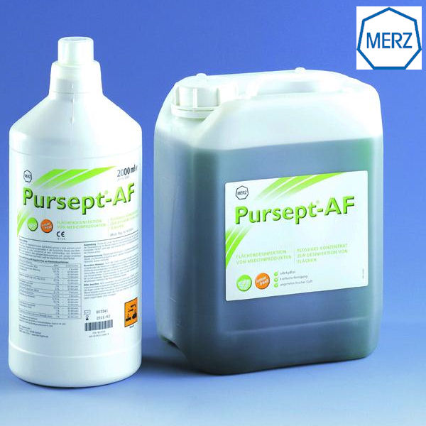 חומר חיטוי וניקוי למשטחים סטריליים Pursept AF 5.1 kg MERZ |3745