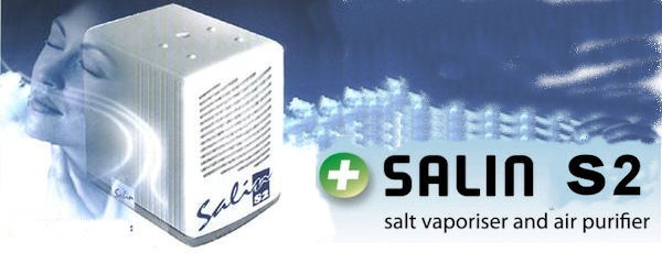 העיקר הבריאות - מאוורר מלח טיפולי Salin S2 + פילטר